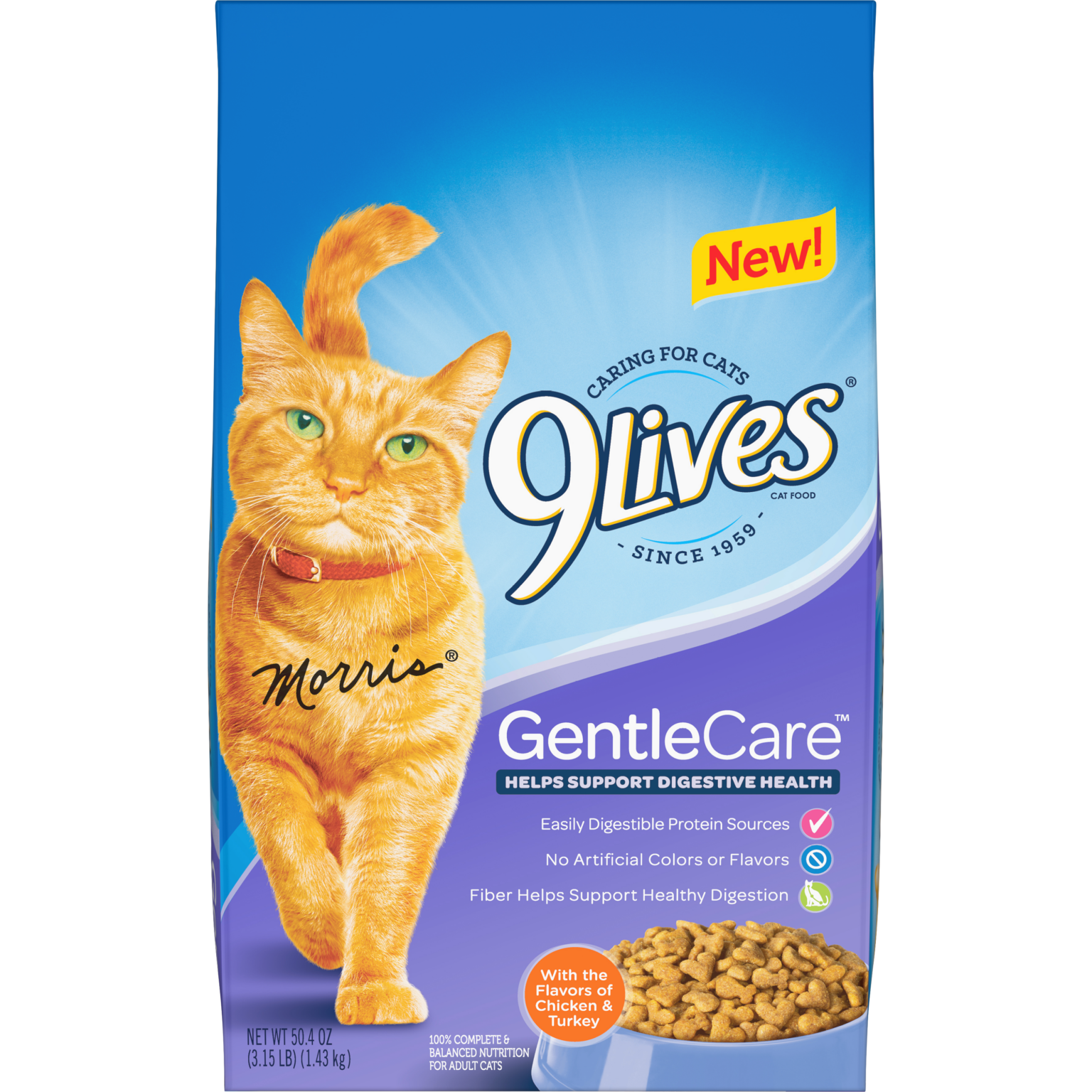 9Lives Dry Cat Food Varieties