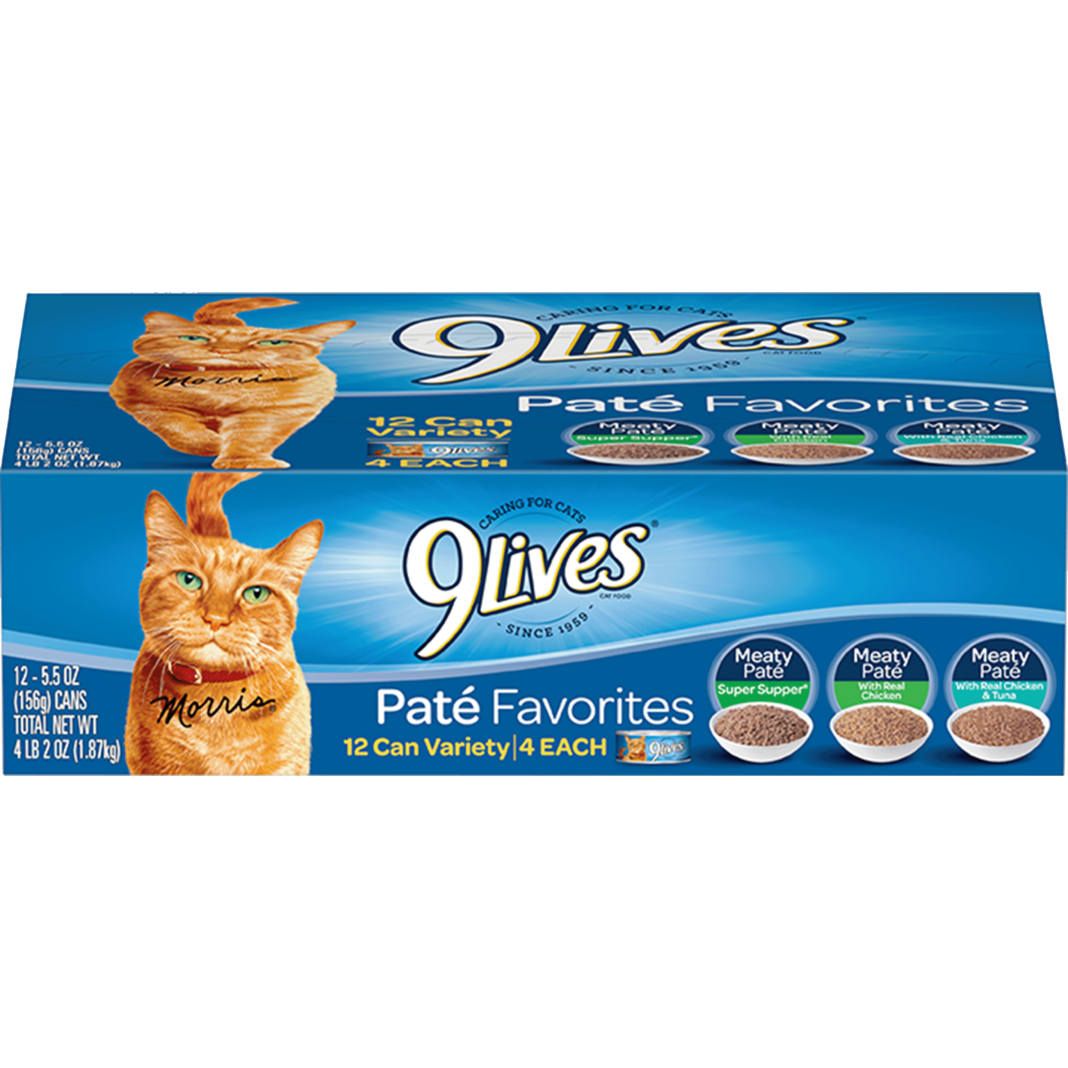 9Lives Wet Cat Food Varieties